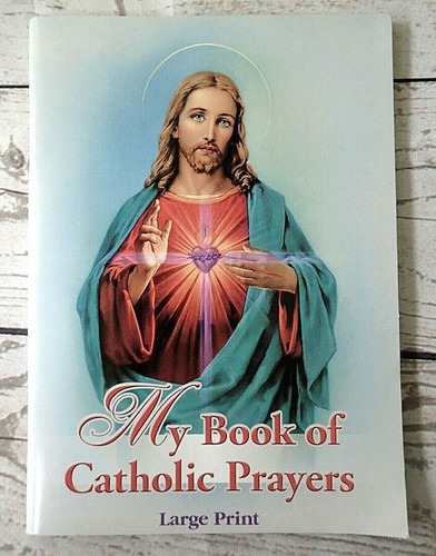 Large Print Catholic Prayer Book Sacred Heart of Jesus Religious Gift ...