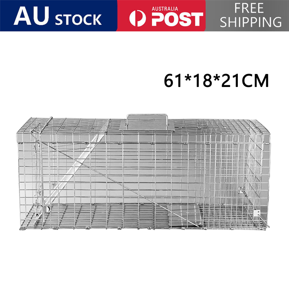 PORIYA Animal Trap Humane Cage Possum Fox Koala Rabbit Bird Cat Live ...