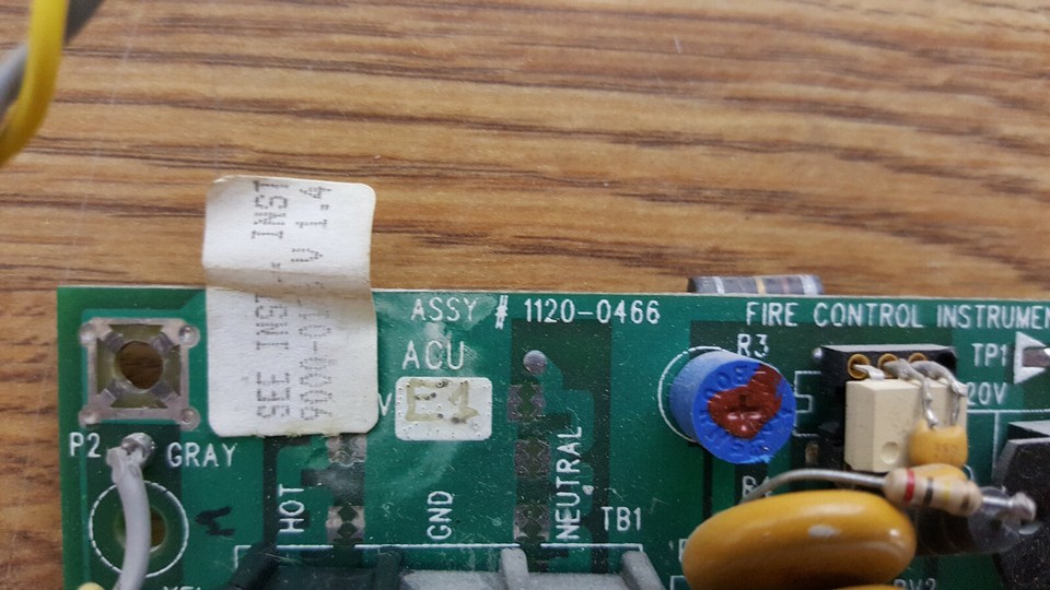 FCI 7200 series 1120-0466 ACU AUTONOMOUS CONTROL UNIT FIRE ALARM SAFETY ...