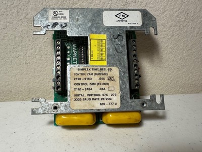Simplex 2190-9163 Fire Alarm Control ZAM Mapnet II Module | eBay