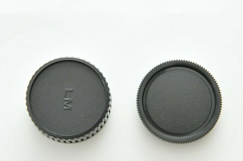 Body+Rear Lens Caps for Leica LM Lens Cap M-Mount M3,4,5,6,7,8,Hexar ...