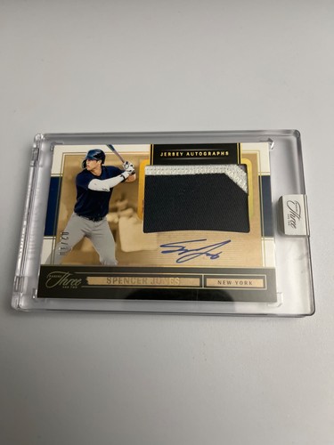 2025 Panini Three And Two Spencer Jones Jersey Auto /10 & /99 JK-SJ ...