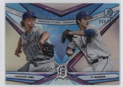 2021 Bowman Draft Franchise Futures Refractor /250 Jackson Jobe Ty ...