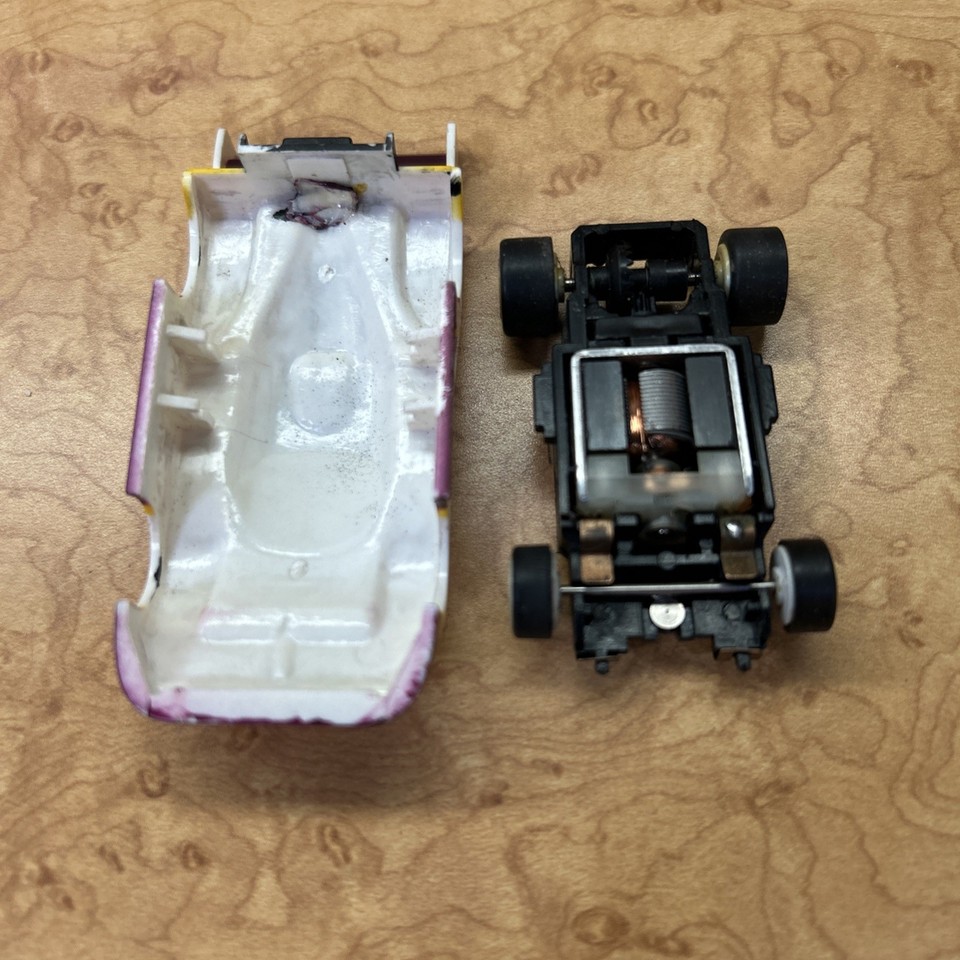 Tomy AFX Jaguar XJR-9 w/ Tomy Turbo Chassis, Silk Cut, Castrol, Vintage ...