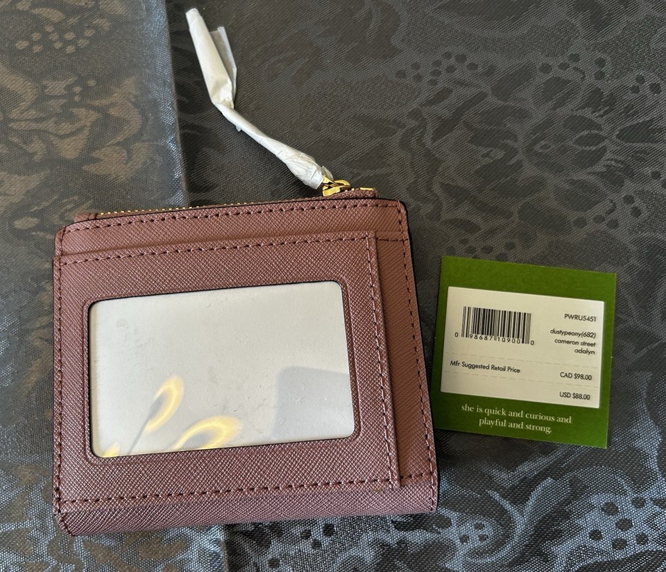 Kate Spade Cameron Street Adalyn Dusty Peony Wallet | eBay
