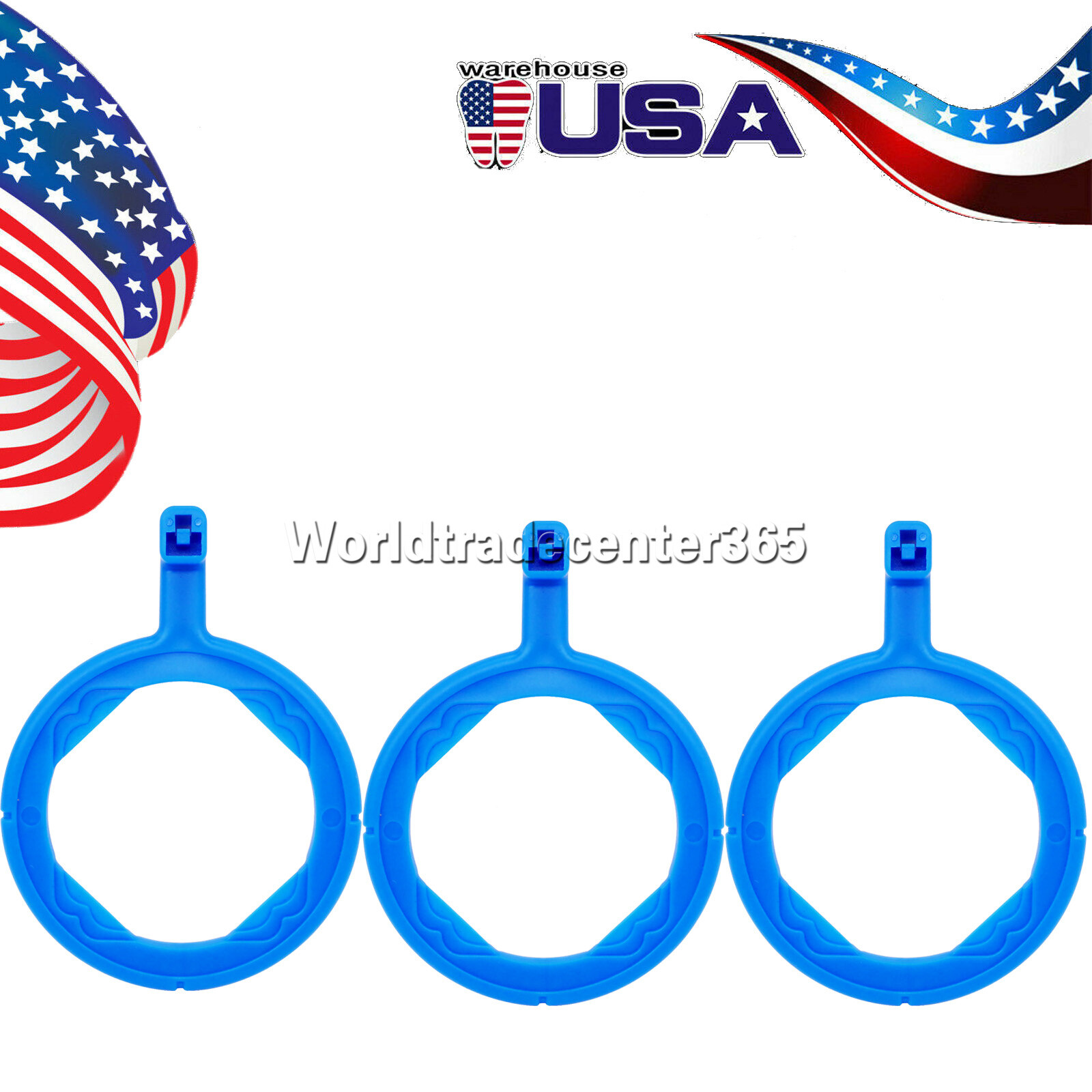 3 Anterior X-ray Aiming Rings Color Coded Rinn XCP Style Blue X-Ray ...