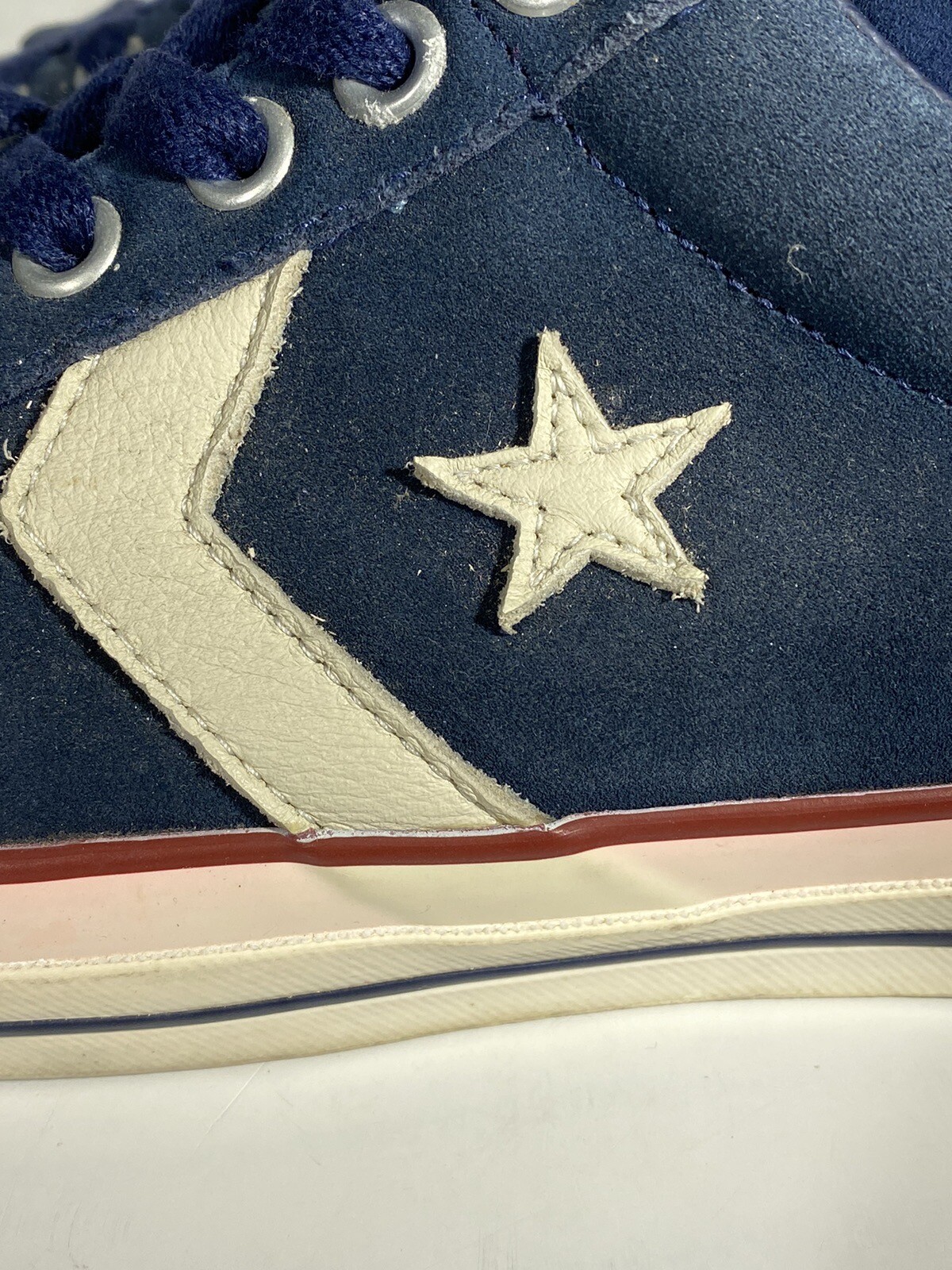 RARE 1977 CONVERSE Star Player EV Leather 2003 Re-Iss… - Gem