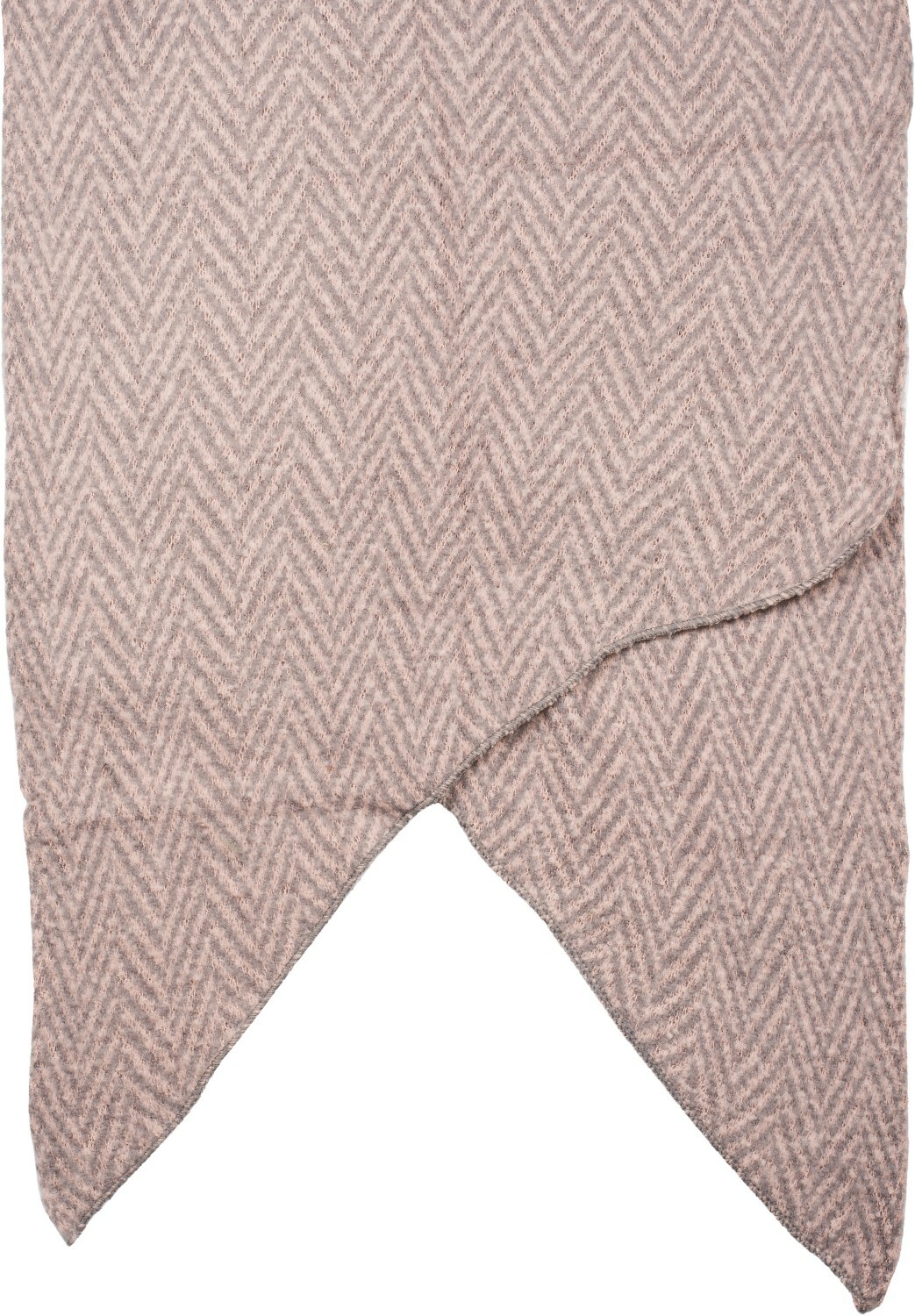 Damen weicher Zacken Muster Web Schal in asymmetrischer Form, Winter ...