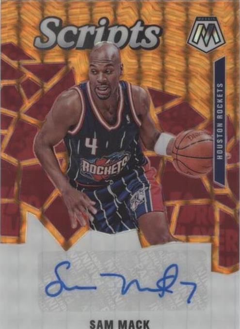 2019-20 Panini Mosaic - Scripts Sam Mack #SC-SMK Orange Prizm (AU) for ...