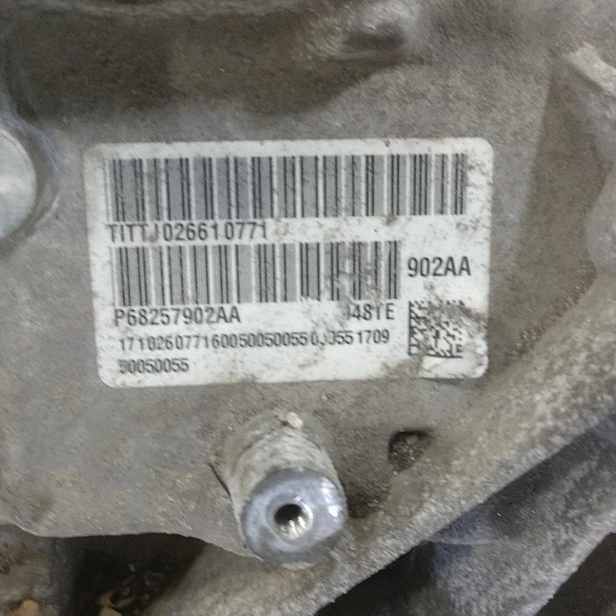 2016 Jeep Cherokee 2.4l FWD Transmission 56k P68257902aa for sale ...
