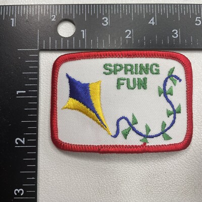 Spring Fun KITE FLYING Patch 20RF | eBay