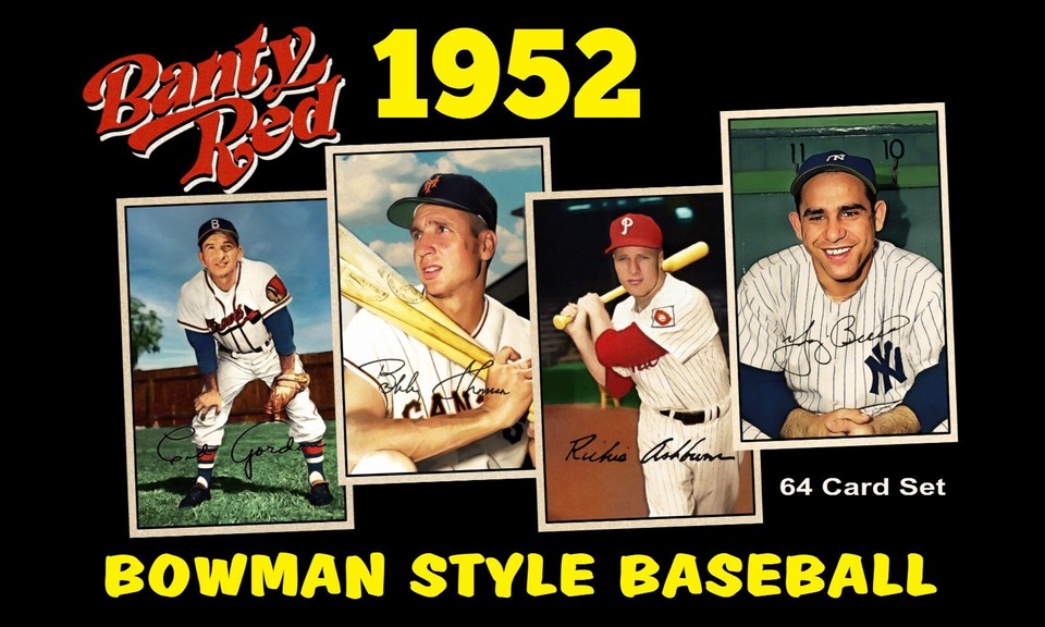 Banty Red "1952" Bowman Baseball #30 NED GARVER, St. Louis Browns | eBay