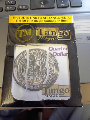 Folding Coin Quarter Gimmicked Coin Traditional Cut by Tango Magic | eBay
