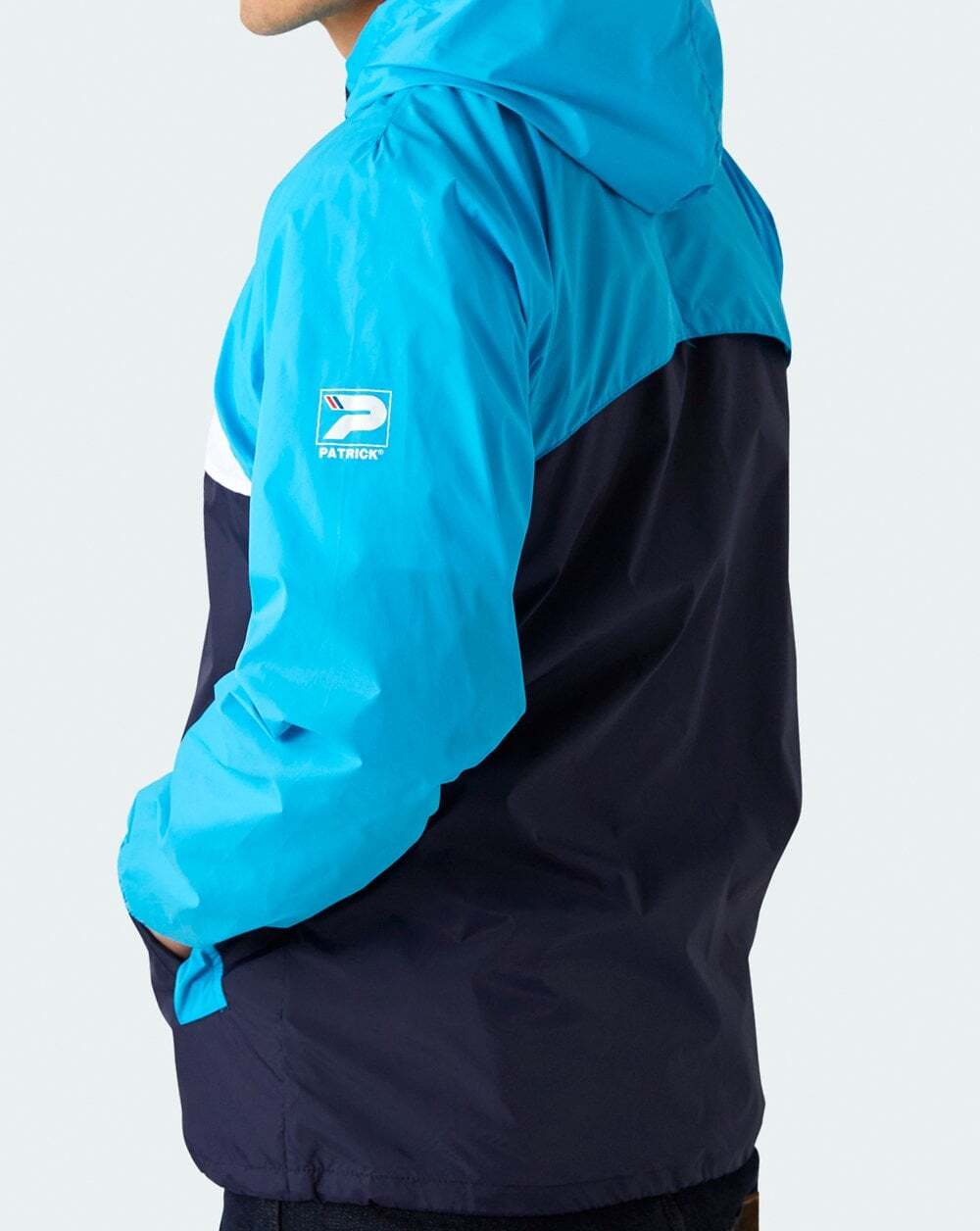 Patrick Classic Cagoule Original Blue - Windbreaker, Jacket, Hooded ...