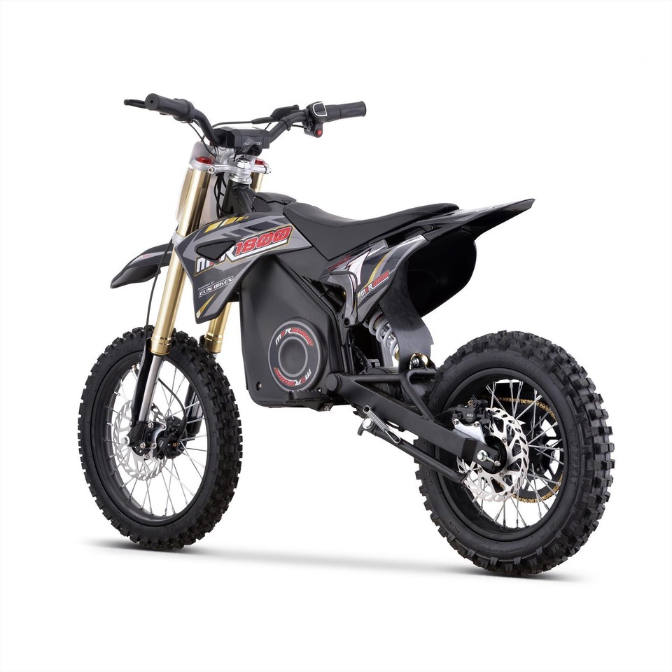 FunBikes MXR 1800w 48v Li 14/12 68cm Grey Kids Electric Dirt Bike | eBay UK