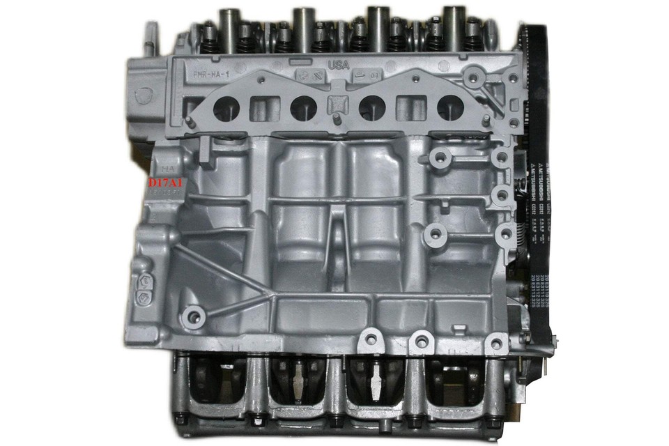 2001-2006 Honda Civic 1.7L SOHC Non VTEC D17A1 Remanufactured Engine | eBay
