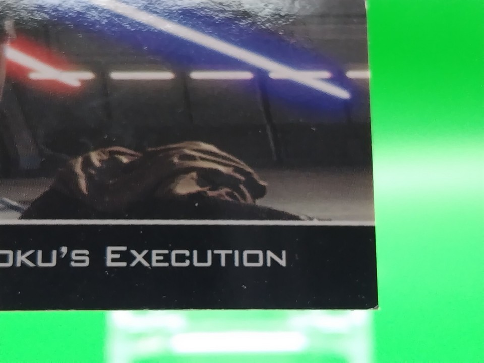 COUNT Dooku's EXECUTION Star Wars 2005 REVENGE OF THE SITH Card TCG ...