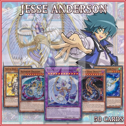 JESSE ANDERSON DECK 50 | Crystal Beacon Blessing Raigeki Promise Seer ...