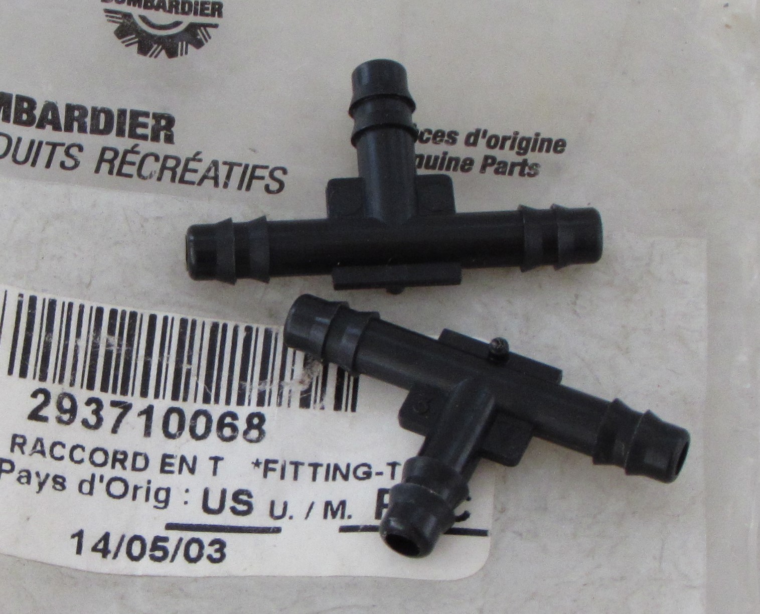 Sea-Doo Air Intake T Fitting (set of 2) for GSX GTX XP LRV RX Sportster ...