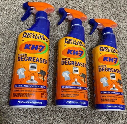 3 set KH-7 Heavy Duty Degreaser for Oven, Stove, Grill, Food Surfaces ...