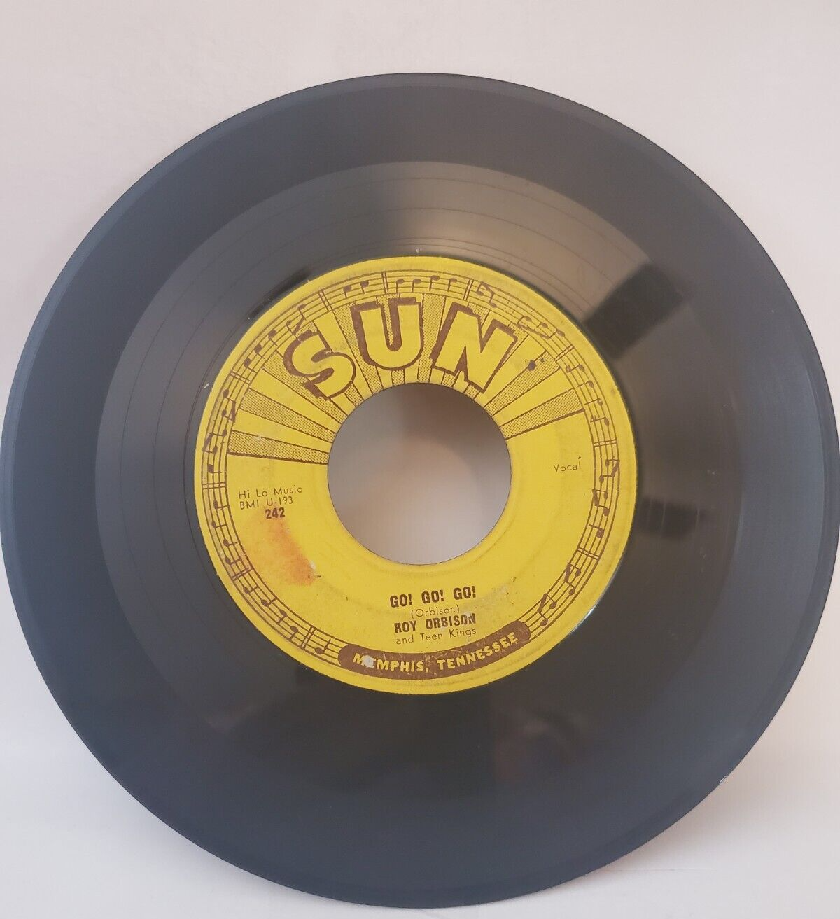 Roy Orbison OOBY DOOBY / GO! GO! GO! (R&R 45) #242 PLAYS VG+ TO VG++ | eBay