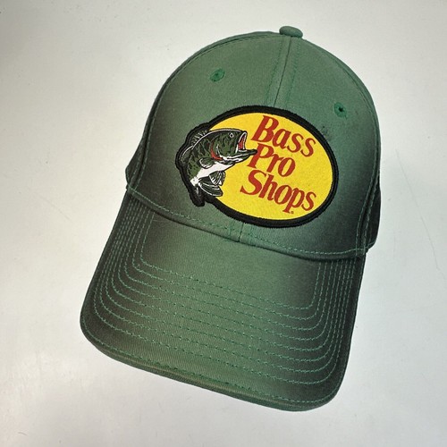 Bass Pro Shops Green Black Ball Cap Hat Adjustable Baseball | eBay