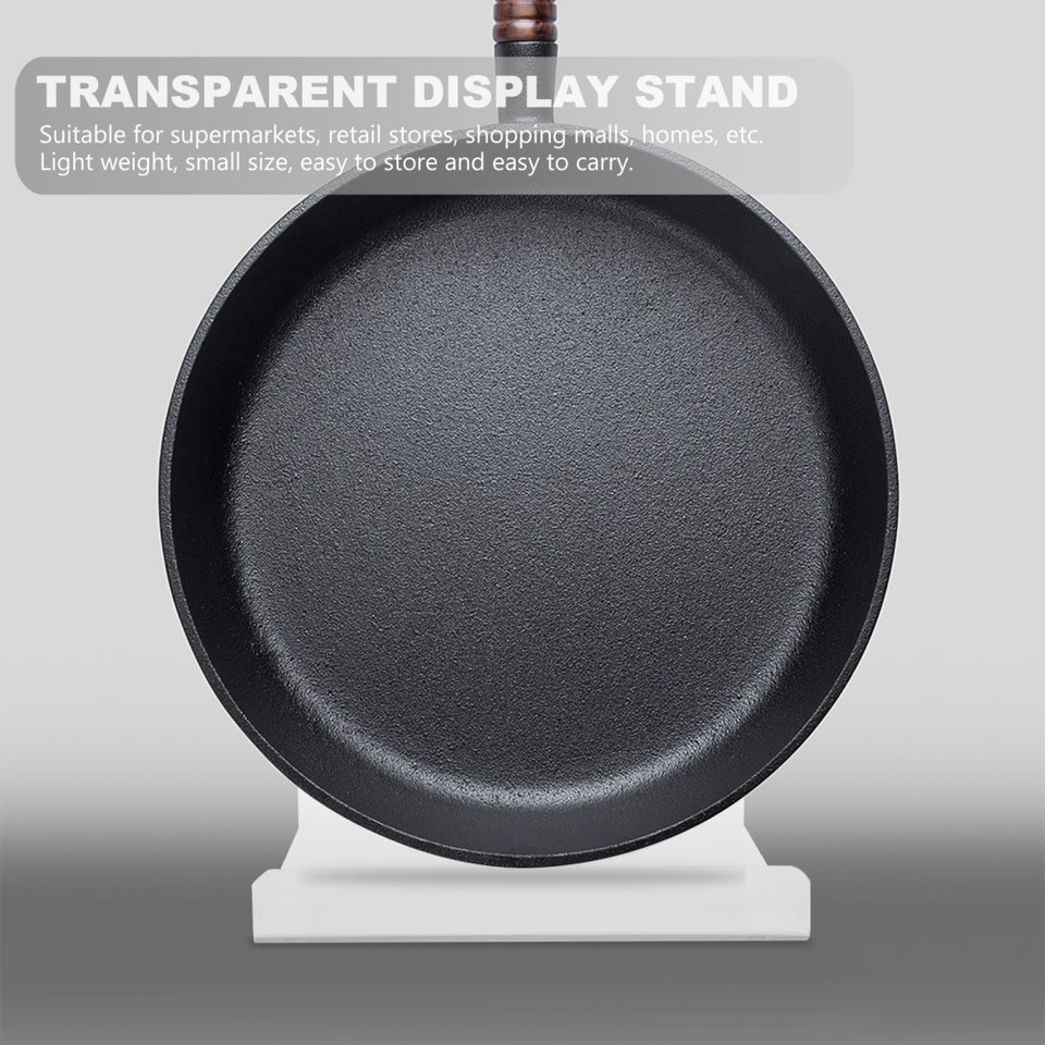 Frying Pan Showing Stand Organizer Induction Cooker Support Rack | eBay ...