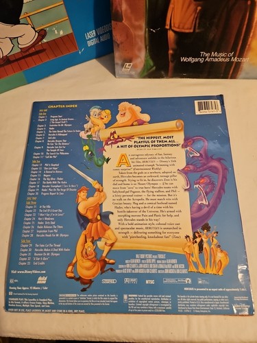 3 Laserdiscs-Disney's Hercules, Popeye, The Magic Flute | eBay