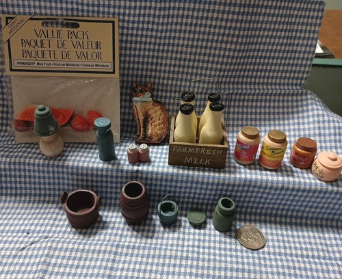 20 + Pc Lot Dollhouse/General Store Miniatures | eBay