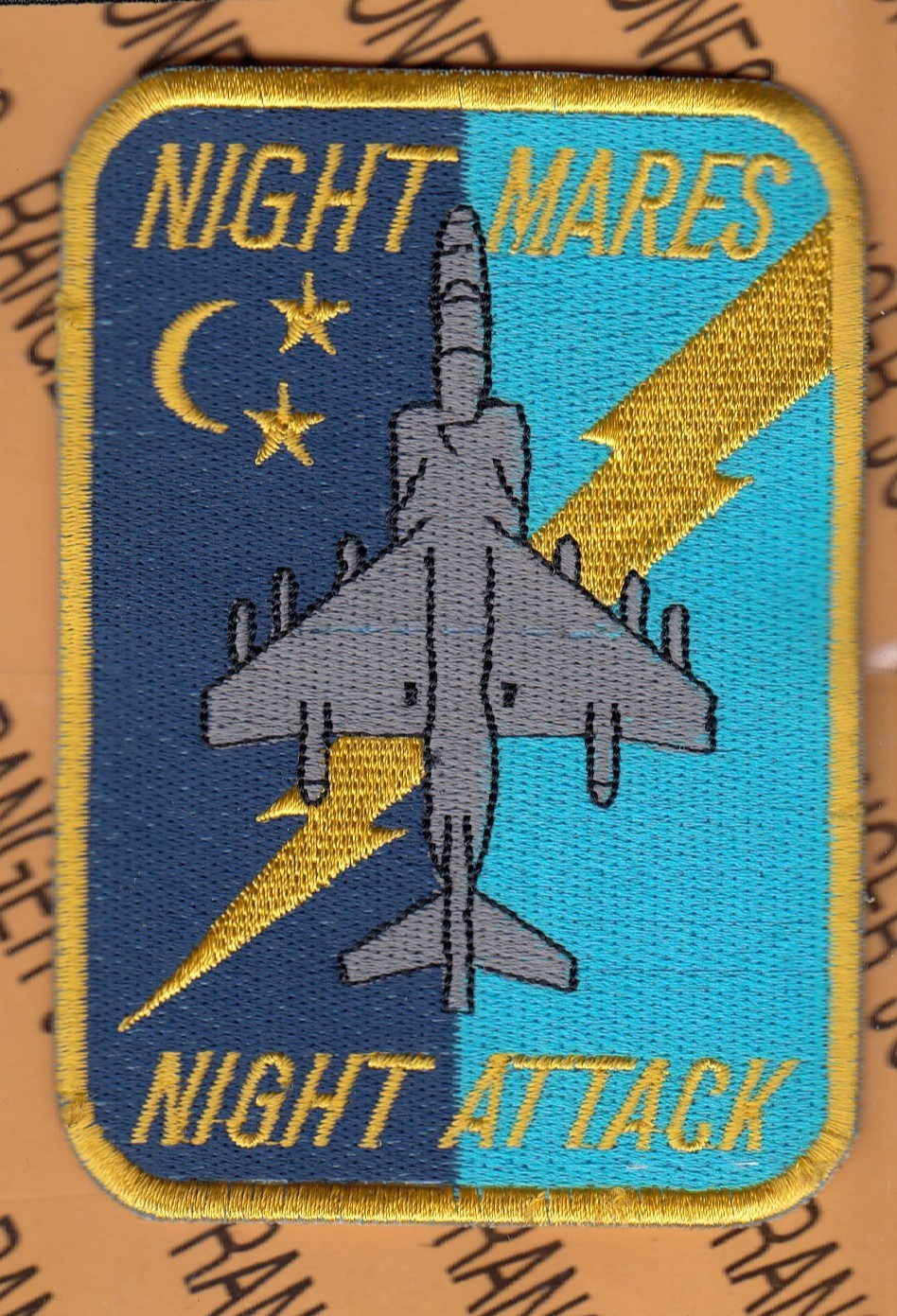 USMC Marine Fighter Attack Sqdn VMA-513 NIGHT MARES Harriers ~4" patch ...