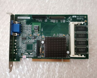 1PC MATROX 844-00 REV.A PCI Graphics Card G2+/MILP/8D/IBM | eBay