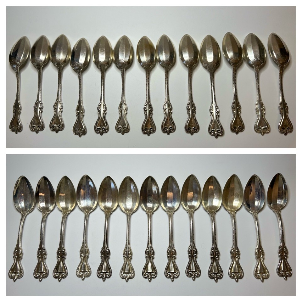TOWLE OLD COLONIAL Pattern 1895 Sterling Silver Silverware 84 Pieces ...