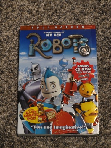 Robots (DVD, 2005, Full-Screen Edition) Slipcover 24543193845 | eBay