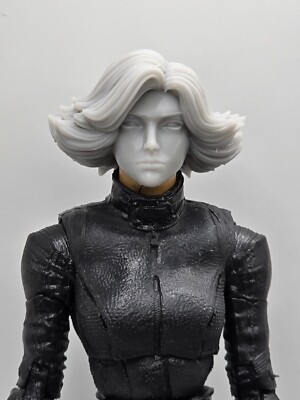 3d Print METAL GEAR SOLID MERYL SILVERBURGH Head #2 1:10 MCFARLANE DC ...