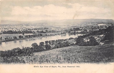 Sayre PA Pennsylvania aerial view UDB | eBay