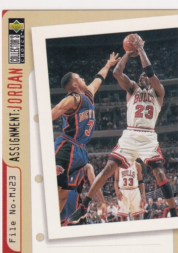 1996-97 UPPER DECK COLL. CHOICE MICHAEL JORDAN BULLS (REVIEW SCANS) BZ ...