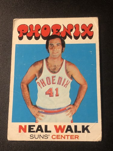 1971-72 Topps Neal Walk #9 VG | eBay