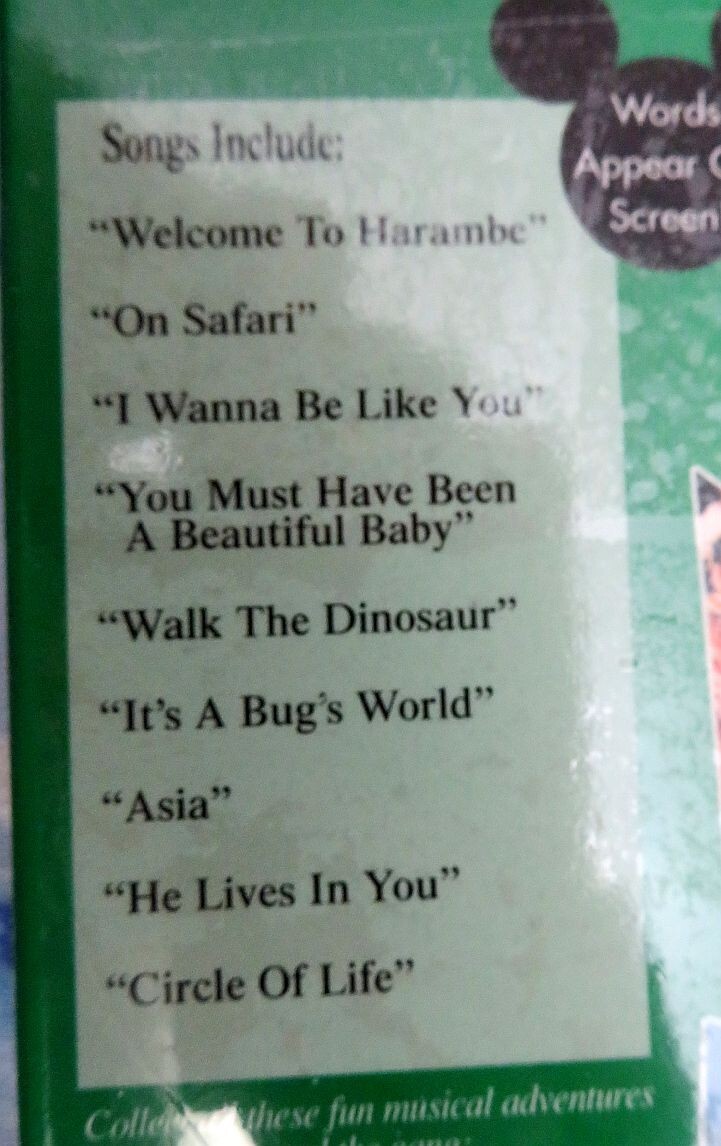 Disneys Sing Along Songs - Fliks Musical Adventure (VHS, 1999) for sale ...