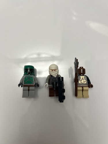 Vintage Lego Star Wars Minifigure Lot, Boba Fett, Dengar, Lando Skiff ...
