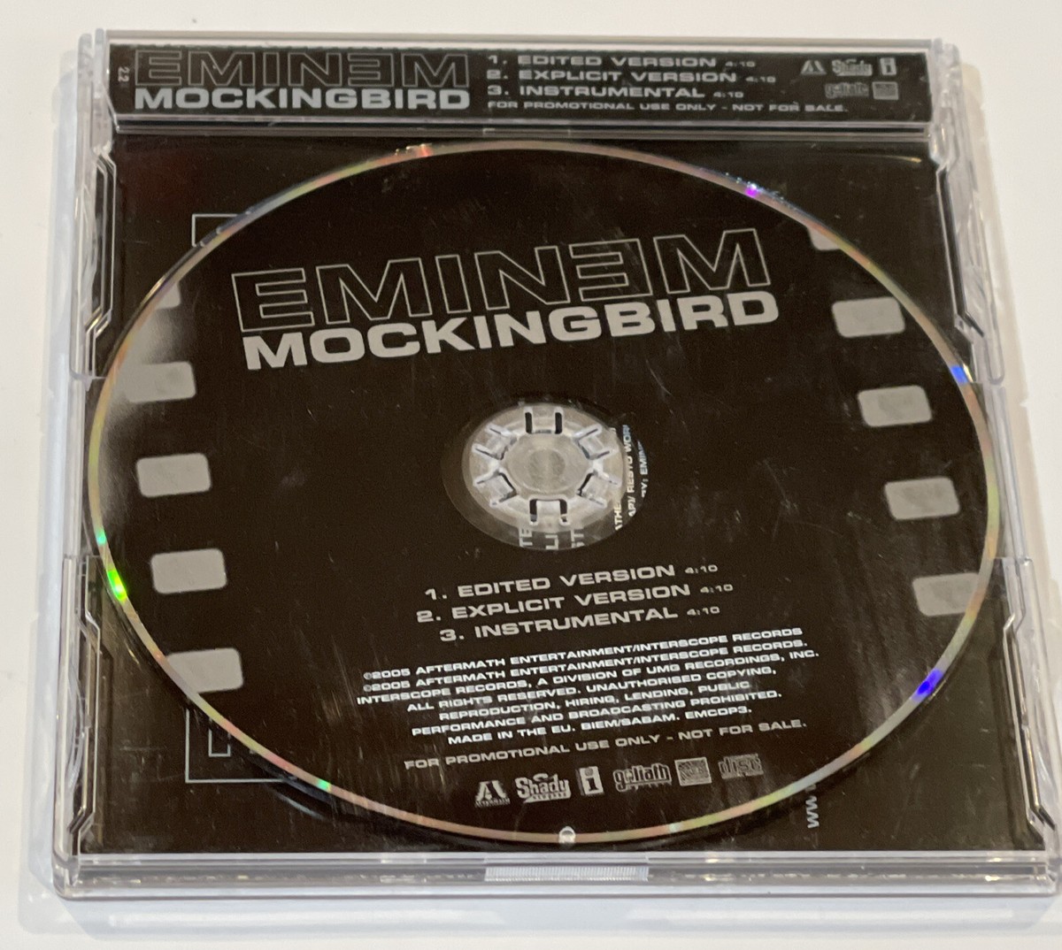 Eminem Mockingbird Cd Single Mini Discogs
