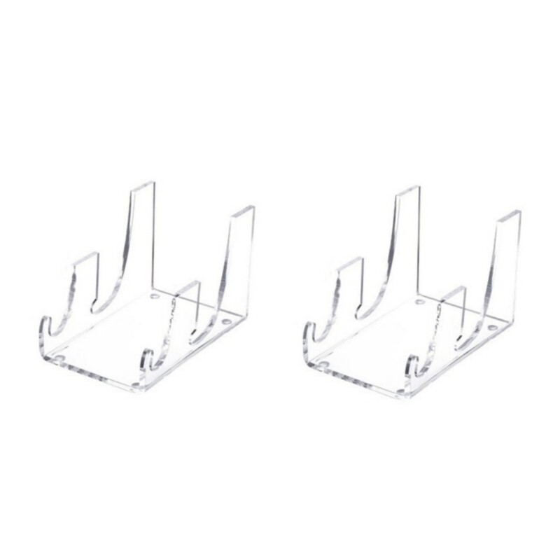 Transparent Setting Plates Racks Acrylic Display Stand Dinnerware ...