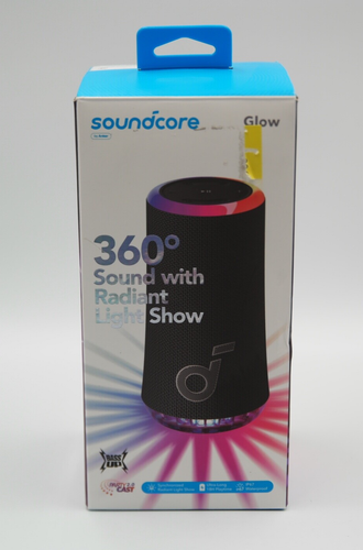 Soundcore by Anker Glow Portable Wireless Speaker w/ Light Show 360 ...