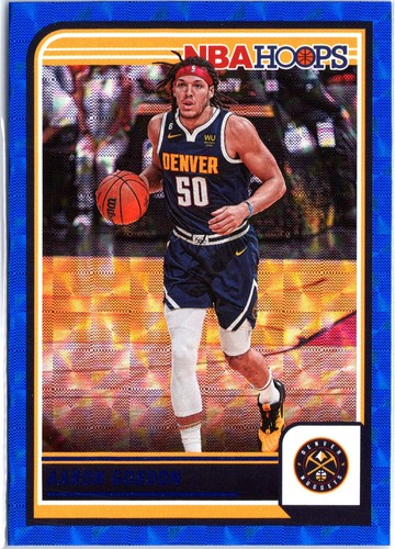 2023-24 Hoops Aaron Gordon Hyper Blue Asia TMALL SP Denver Nuggets | eBay