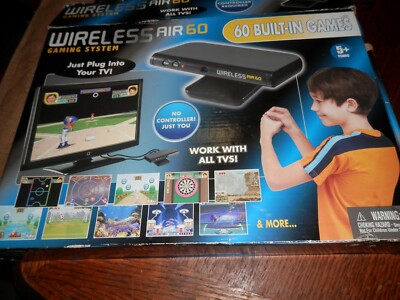 Wireless Air 60 Gaming System 60 Built-In Games | eBay