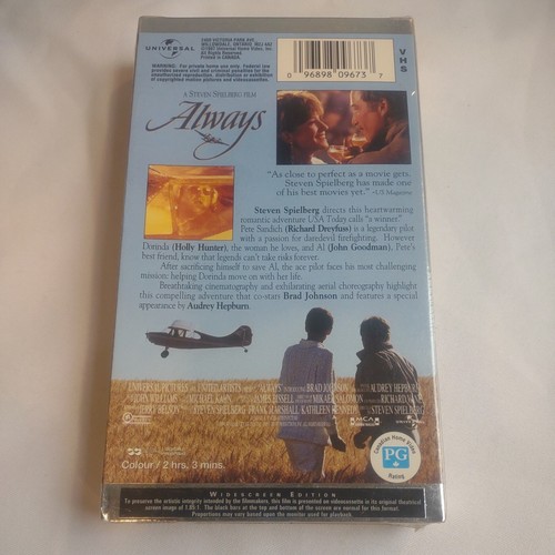Always (VHS, 1997, Widescreen) for sale online | eBay
