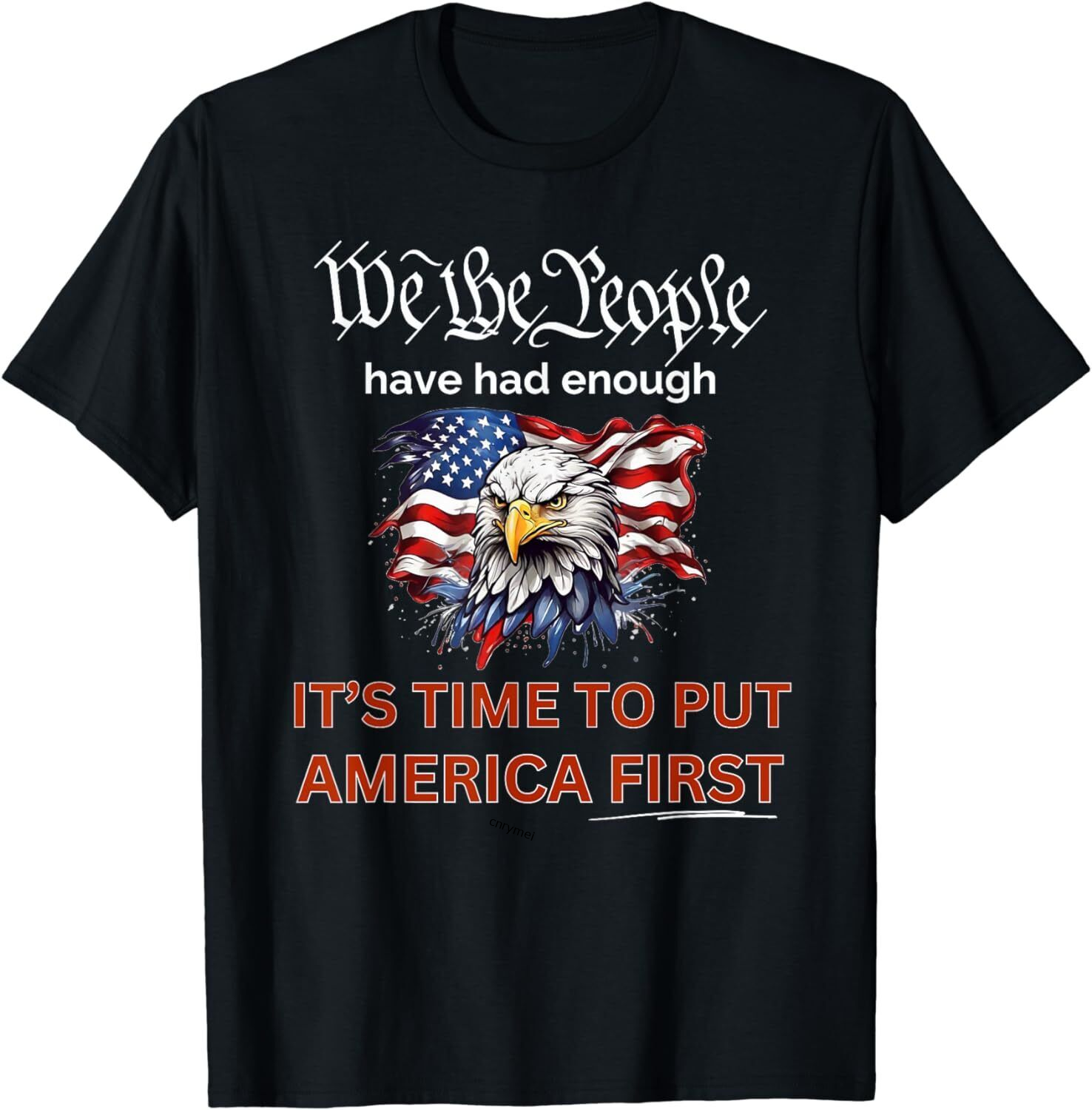 Pro Republican VOTE trrmp 2024 America First We the People T-Shirt S ...