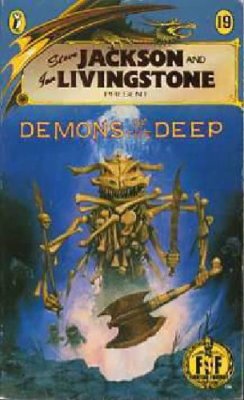 Demons of the Deep (Puffin Adventure Gamebooks) By Steve Jackson ...