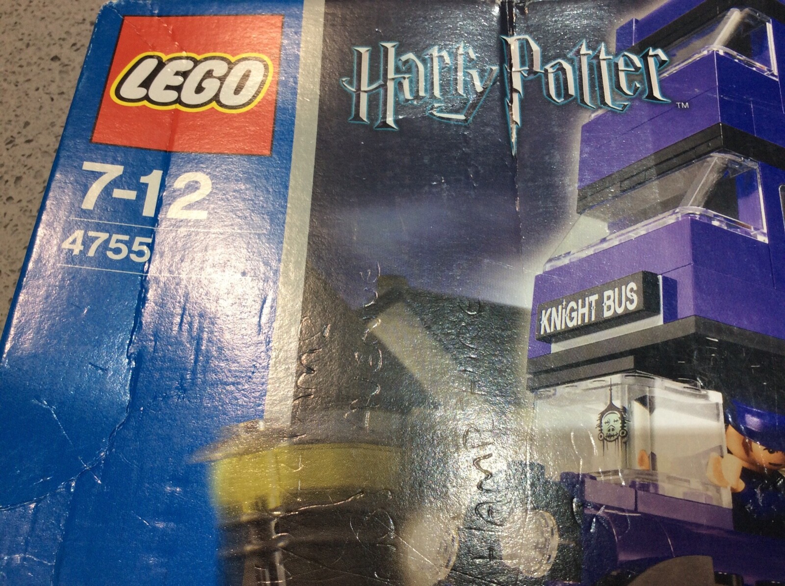 Lego HARRY POTTER #4755 Prisoner of Azkaban, The Knight Bus, BRAND NEW ...