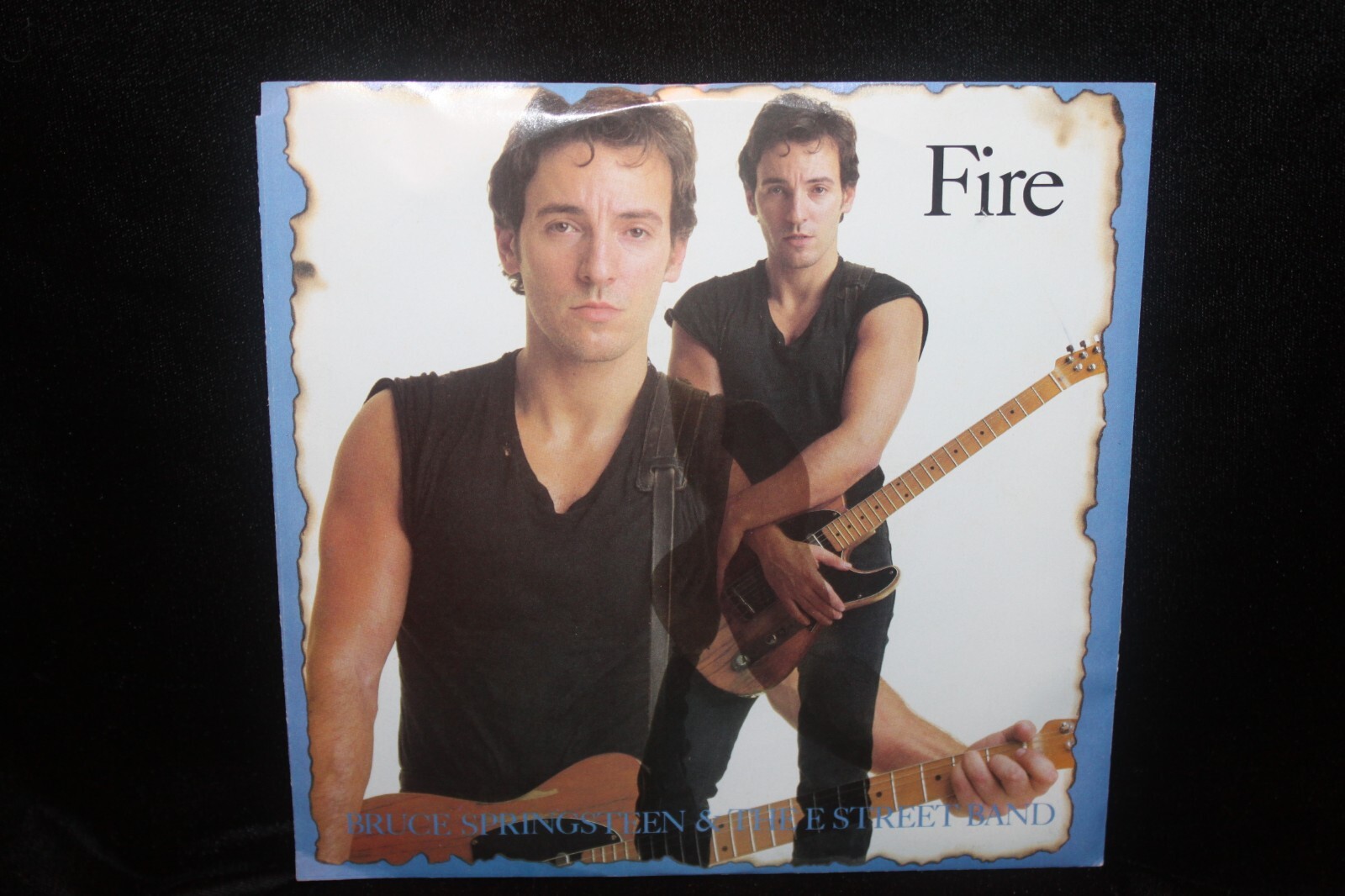 BRUCE SPRINGSTEEN "Fire" (Live 1975-1985) 45 RPM Record 1986 Picture ...