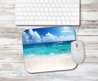 Beach Scenery Mouse Pad Computer Office Household Birthday gift | eBay ...